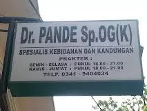 Dokter Spesialis Kebidanan Dan Kandungan Dr. Pande